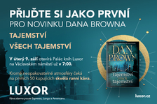 Nová kniha Dana Browna - zahájení prodeje v Paláci knih Luxor | kdykde.cz