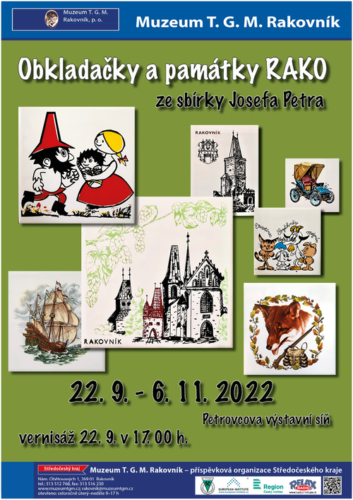 Muzeum Rakovník - Výstava Obkladačky a památky RAKO ze sbírky Josefa ...